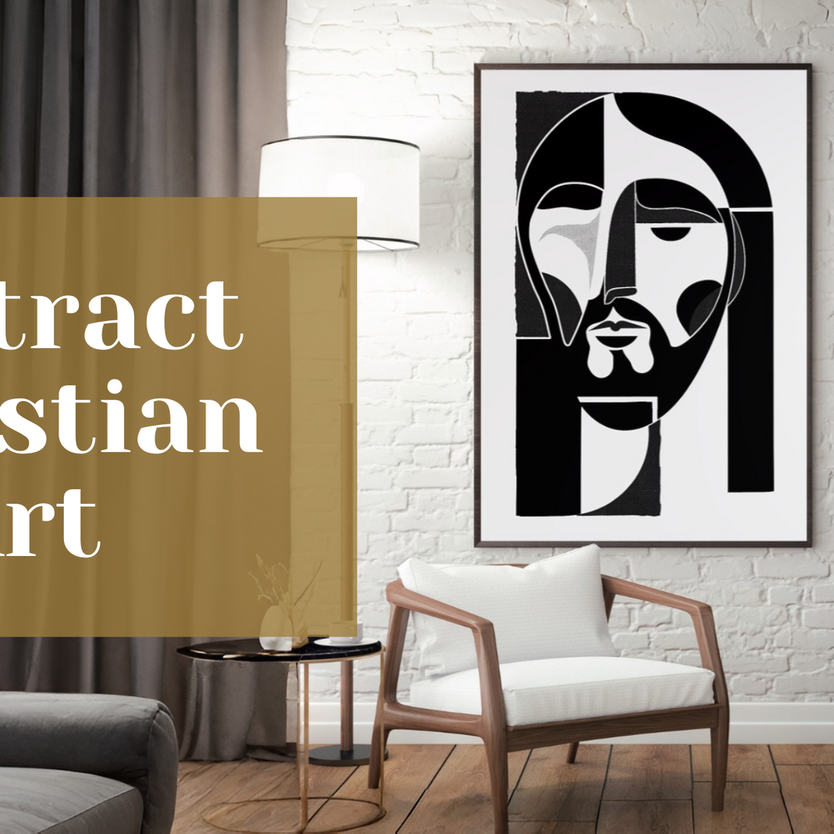 Abstract Christian Art - Reimagining Scripture – Faith Time Art