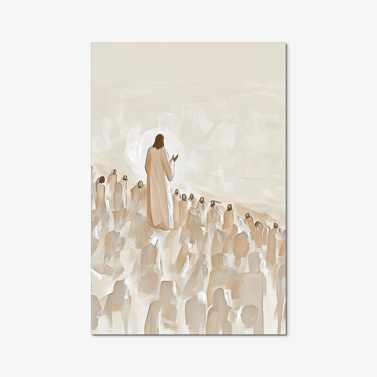 Sermon on the Mount Art - 100+ Years Color Guarantee – Faith Time Art